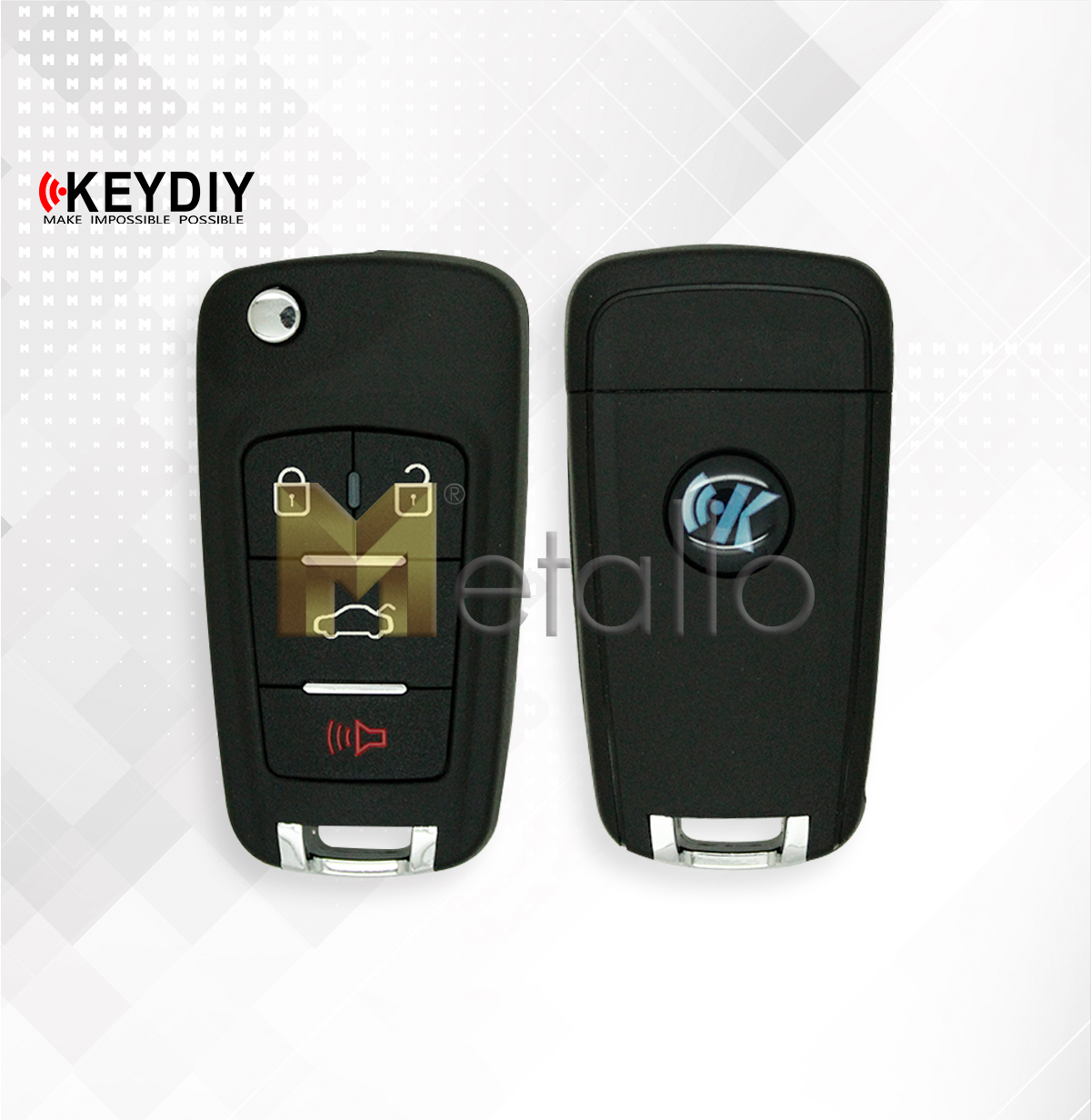 3+1B CONTROL UNIVERSAL TIPO CHEVROLET PARA KEYDIY B18 SERIE B